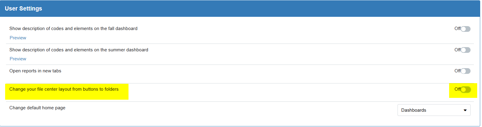 User Settings – OnDataSuite – Knowledgebase
