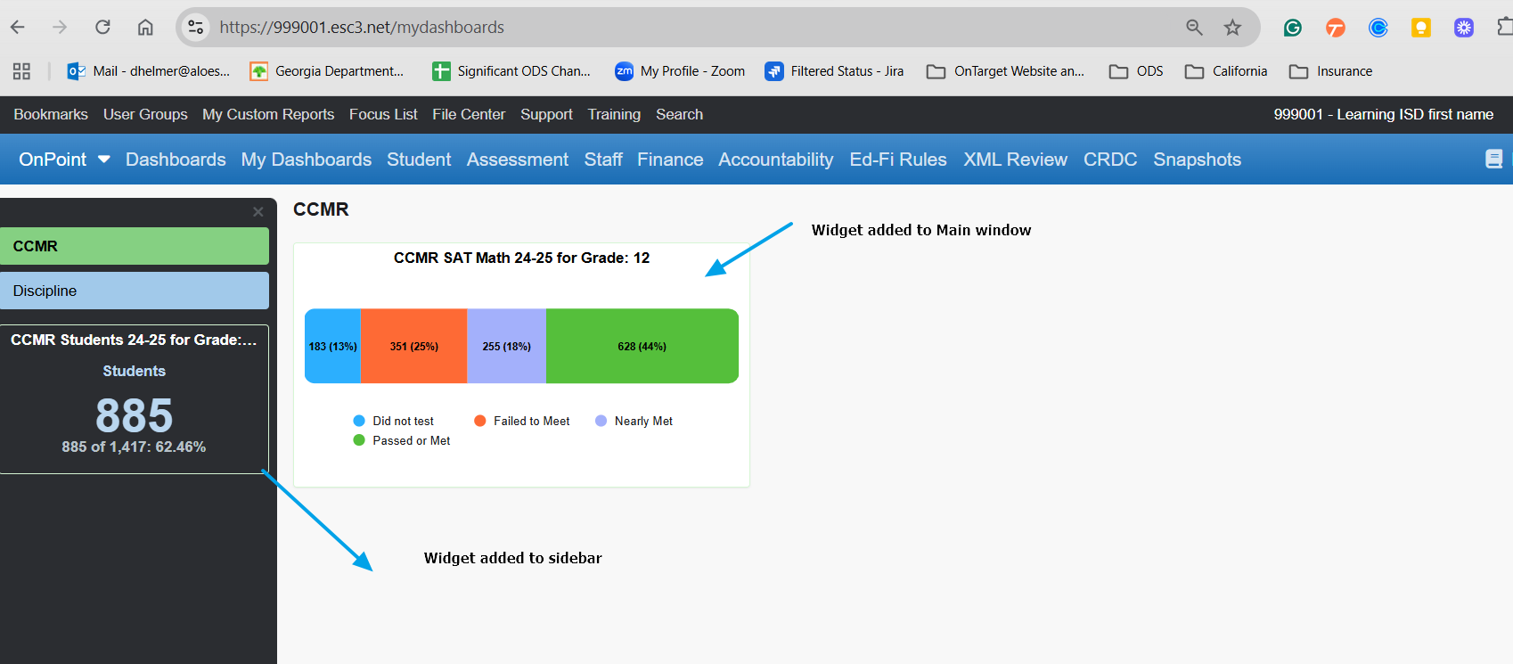 Add Tabs in My Dashboard – OnDataSuite – Knowledgebase