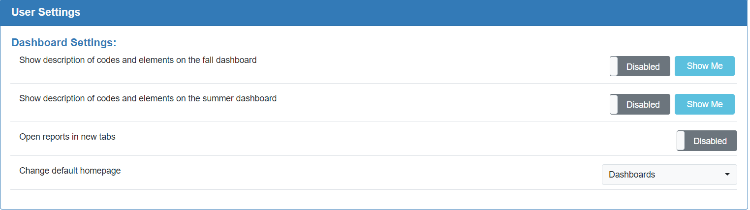 User Settings – OnDataSuite – Knowledgebase