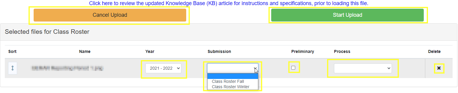 Loading TSDS – Class Roster – OnDataSuite – Knowledgebase