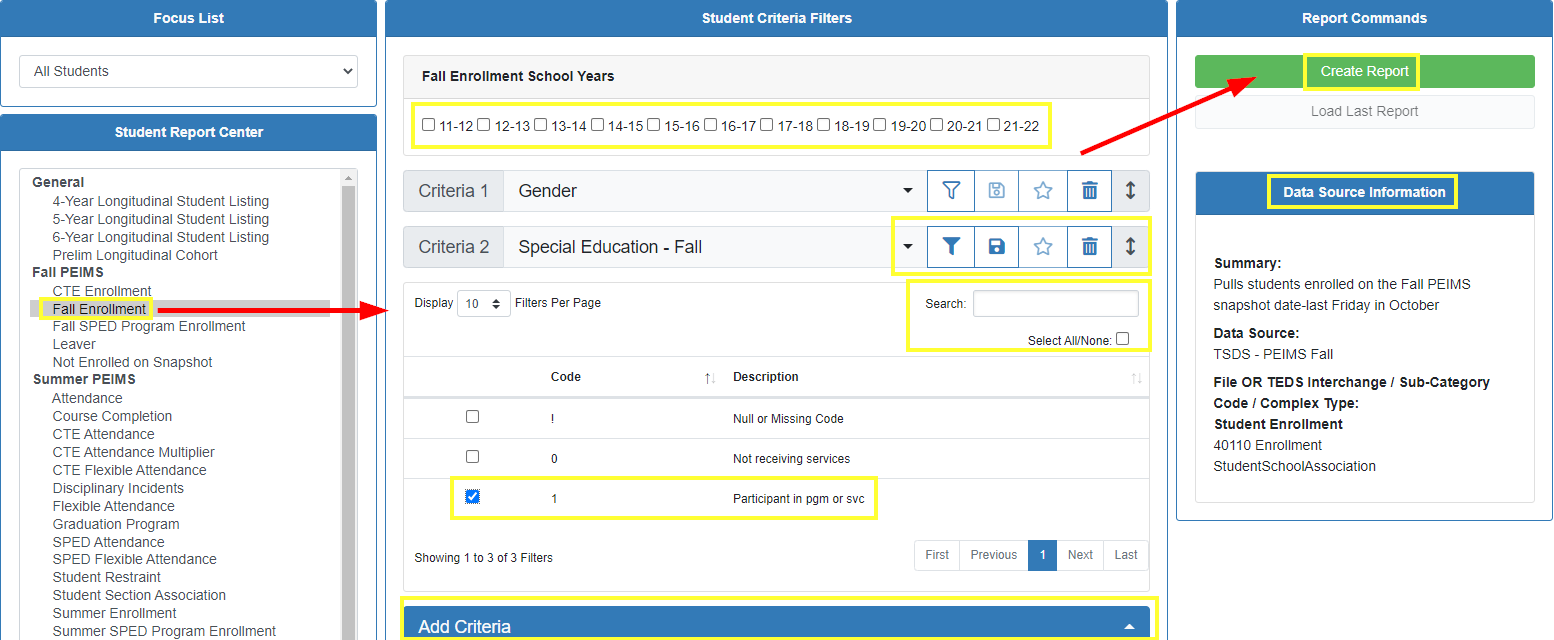 Student Report Center – OnDataSuite – Knowledgebase