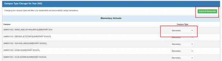 Campus Type Override – OnDataSuite – Knowledgebase
