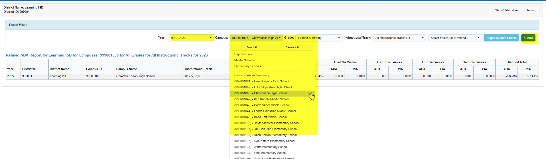 Where can I find Dropout Recovery ADA? – OnDataSuite – Knowledgebase