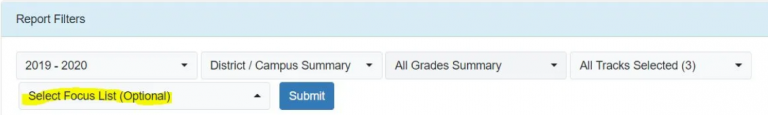 Focus List – Using a Focus List in Custom Reports – OnDataSuite ...
