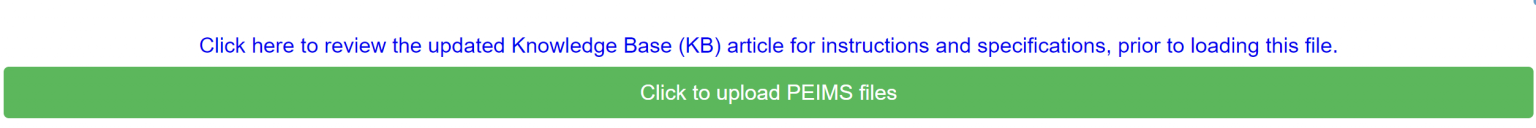 Loading TSDS – PEIMS – District Level – OnDataSuite – Knowledgebase