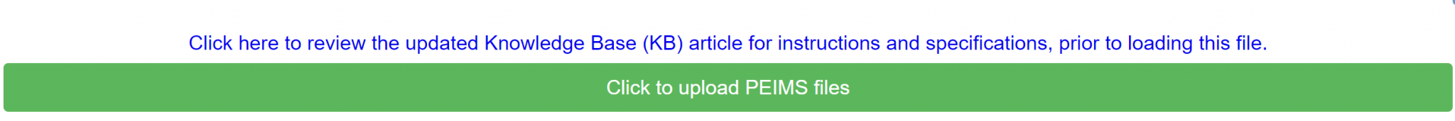 Loading TSDS – PEIMS – District Level – OnDataSuite – Knowledgebase