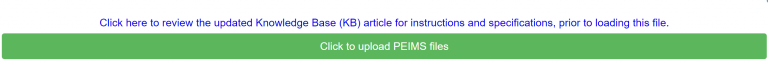 Loading TSDS – PEIMS – District Level – OnDataSuite – Knowledgebase