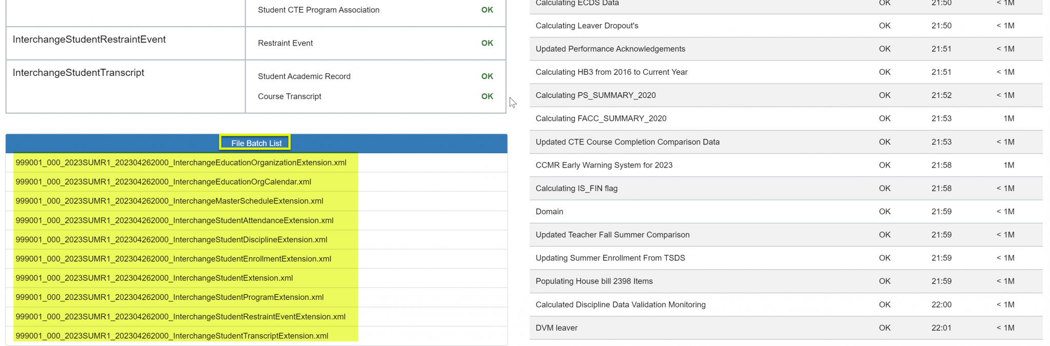 Loading TSDS – PEIMS – District Level – OnDataSuite – Knowledgebase