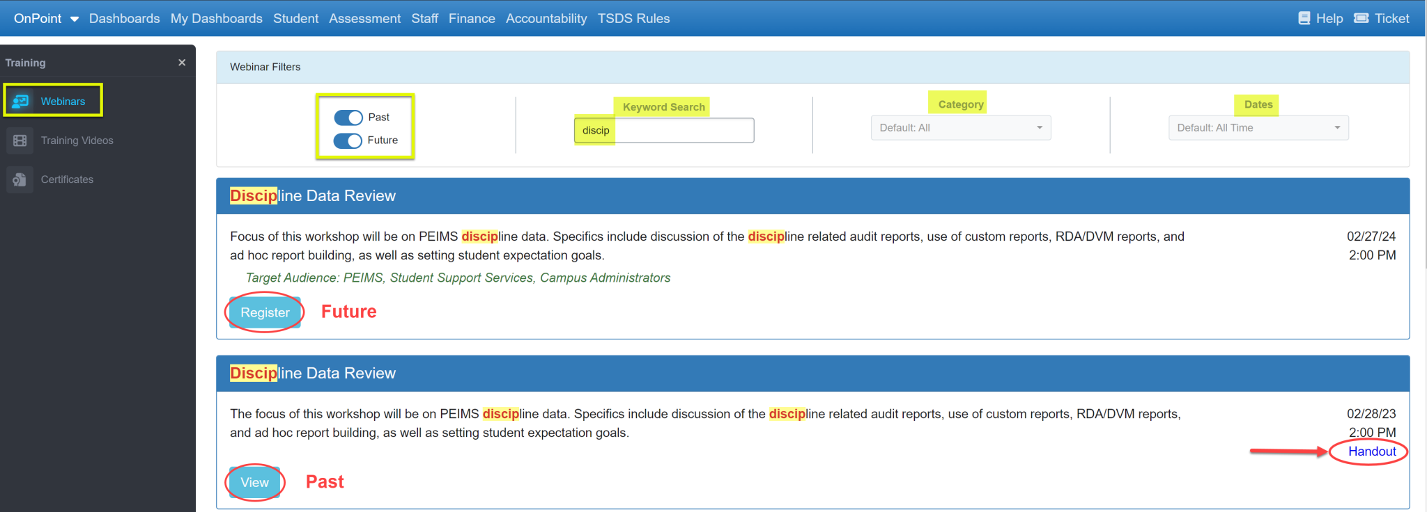 Training – OnDataSuite – Knowledgebase