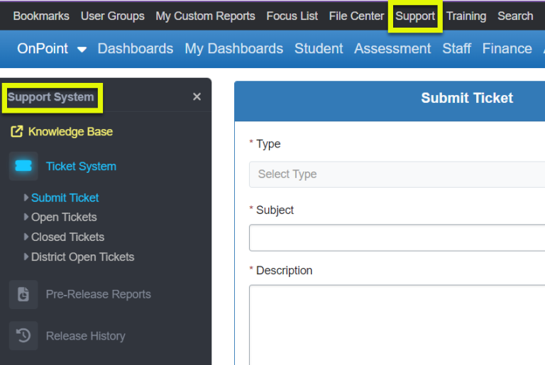 Support – OnDataSuite – Knowledgebase
