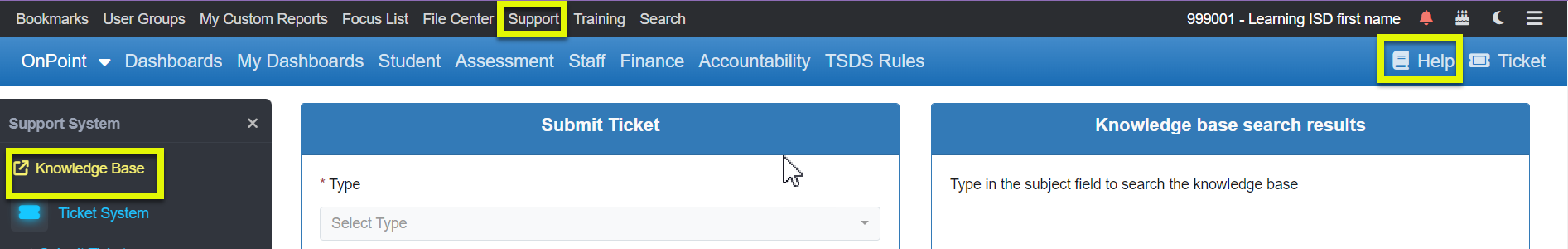 Support – OnDataSuite – Knowledgebase