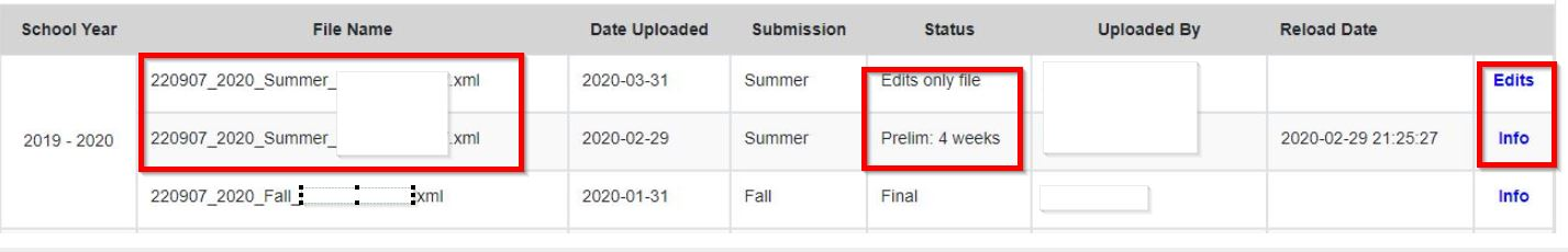 Summer PEIMS Submission Review – File Center – OnDataSuite – Knowledgebase