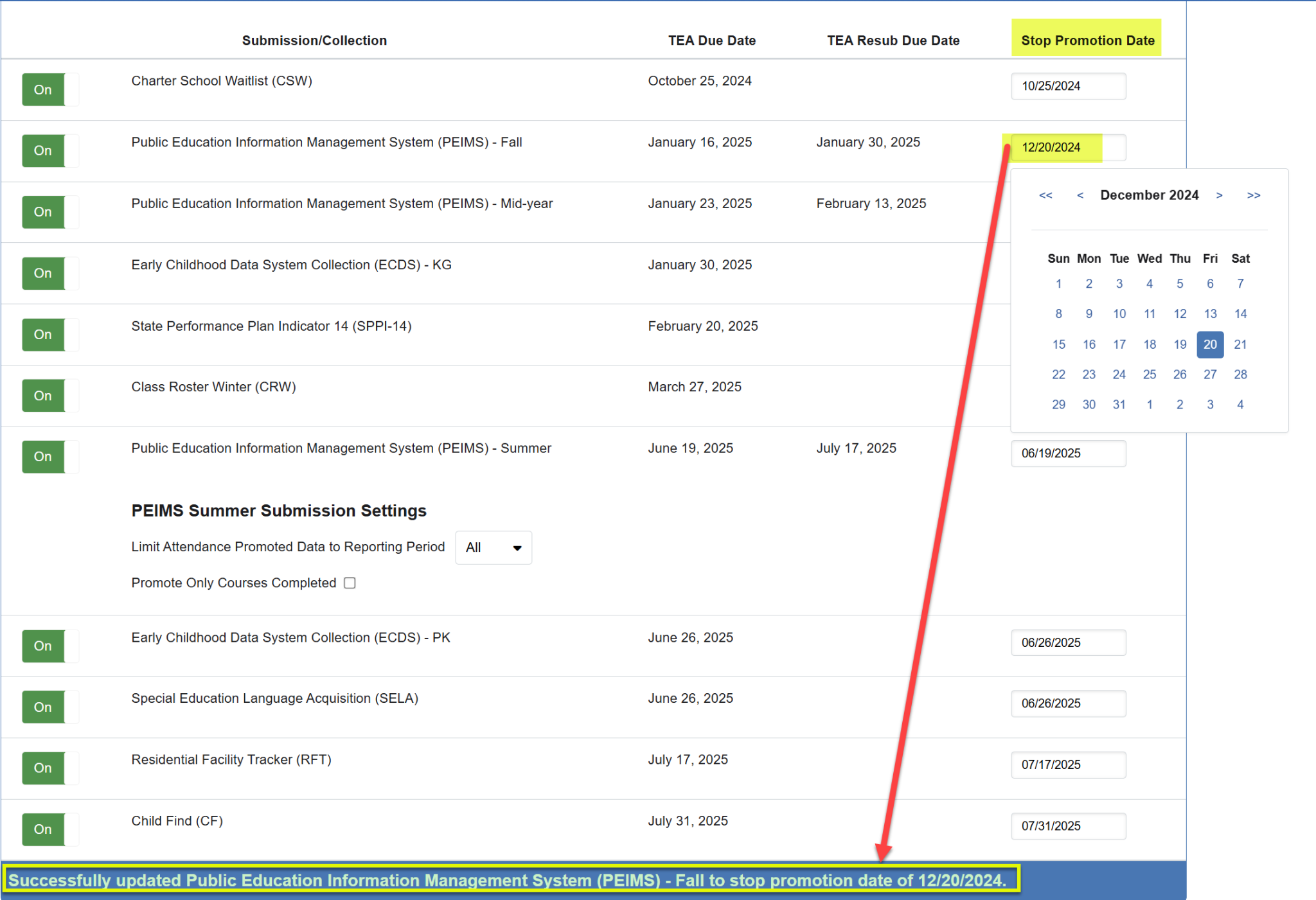TEA Ed-Fi IODS Connection – OnDataSuite – Knowledgebase