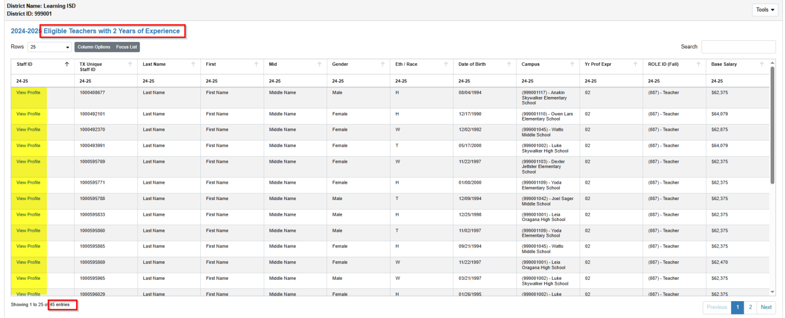 Teacher Retention Allotment (TRA) Resources – OnDataSuite – Knowledgebase